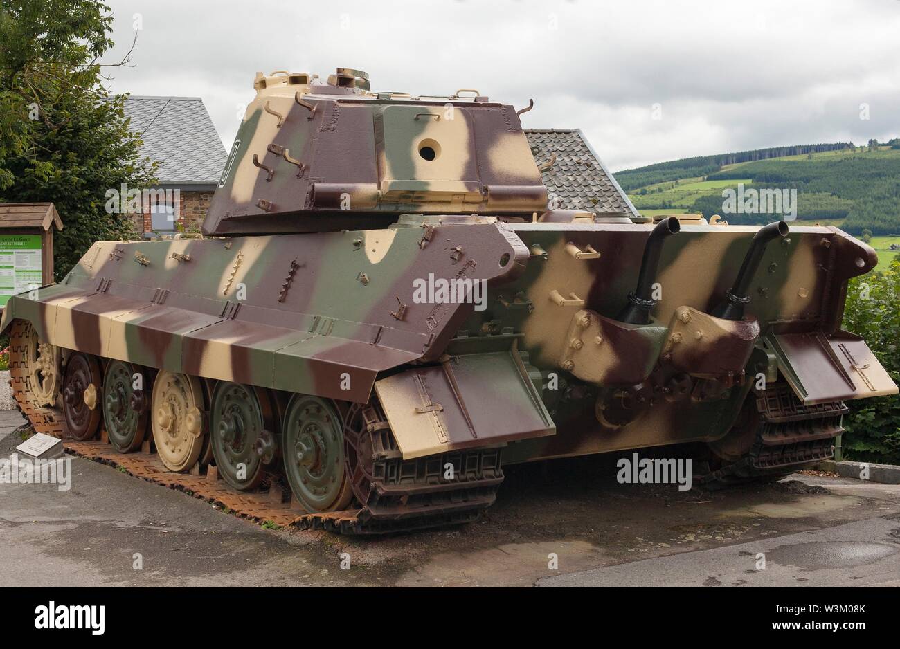 King Tiger Tank Stock Photo - Alamy