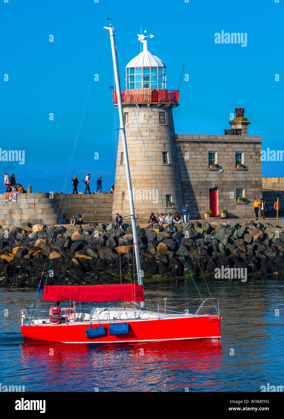 Howth Harbour Yachting Stock Photo - Alamy