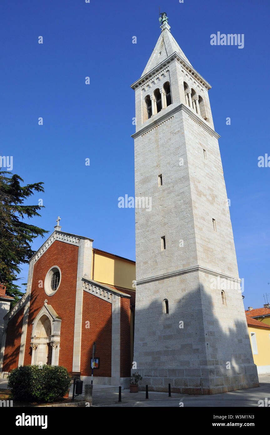 Parish church of St. Pelagius, Crkva sv. Pelagija, Novigrad, Croatia ...