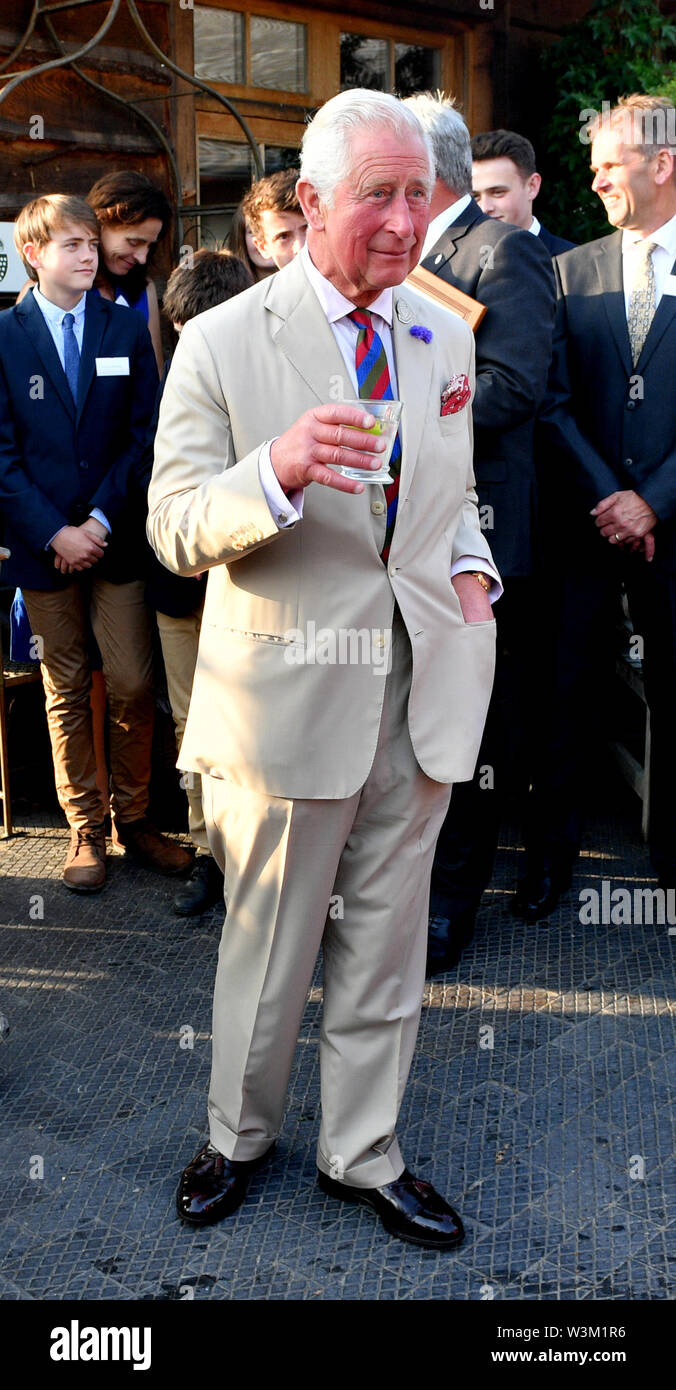 The Prince of Wales attends a reception to celebrate the 50th ...