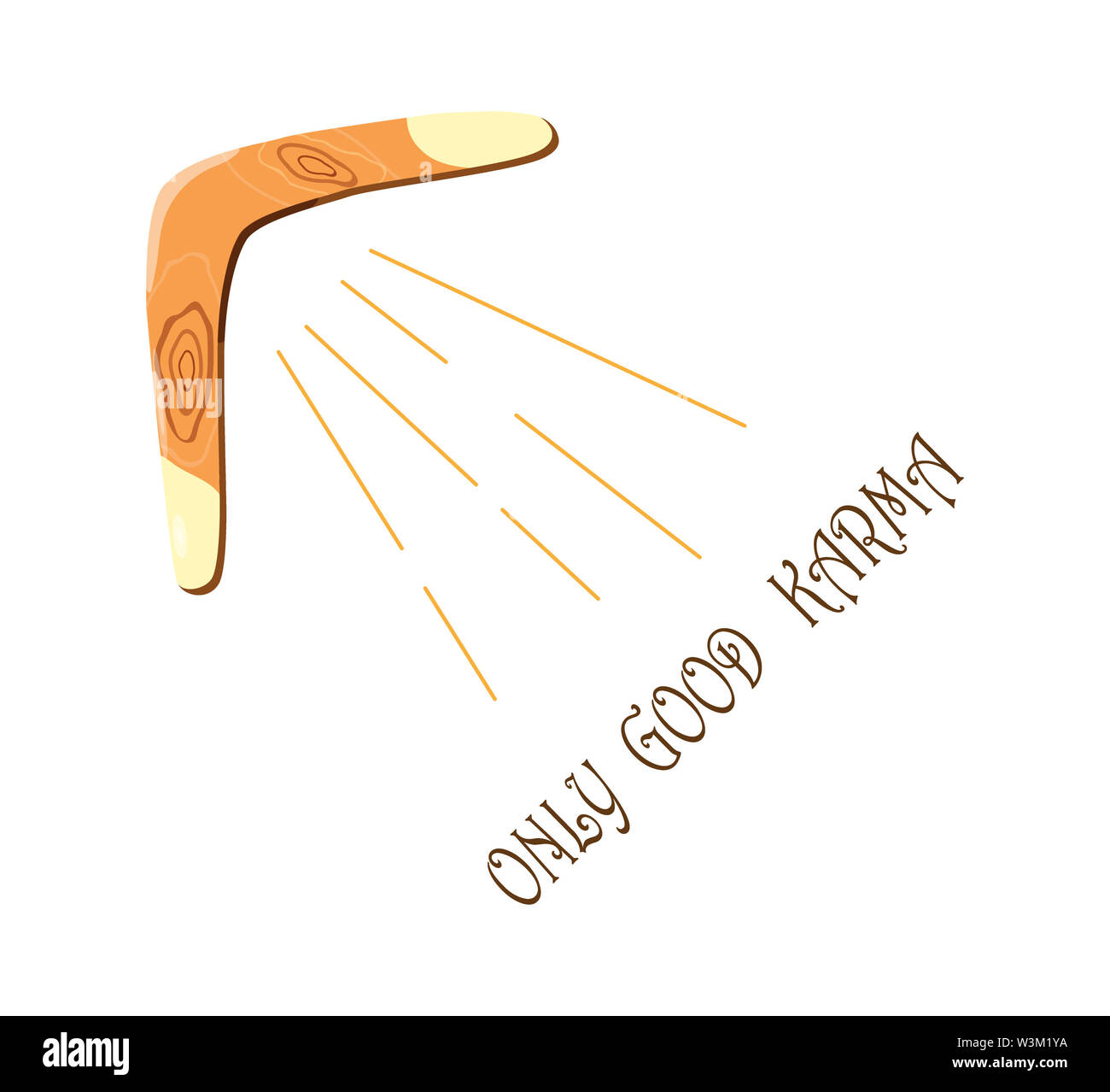 Karma. illustration for social media post. Hand drawn illustration ...