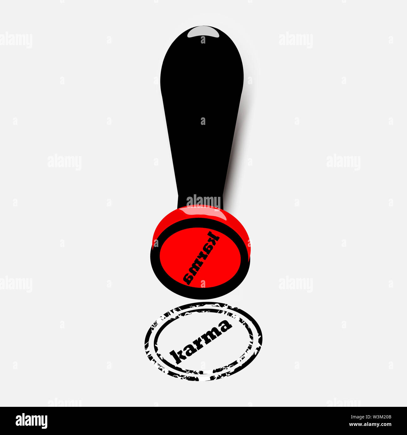 Karma. illustration for social media post. Hand drawn illustration ...