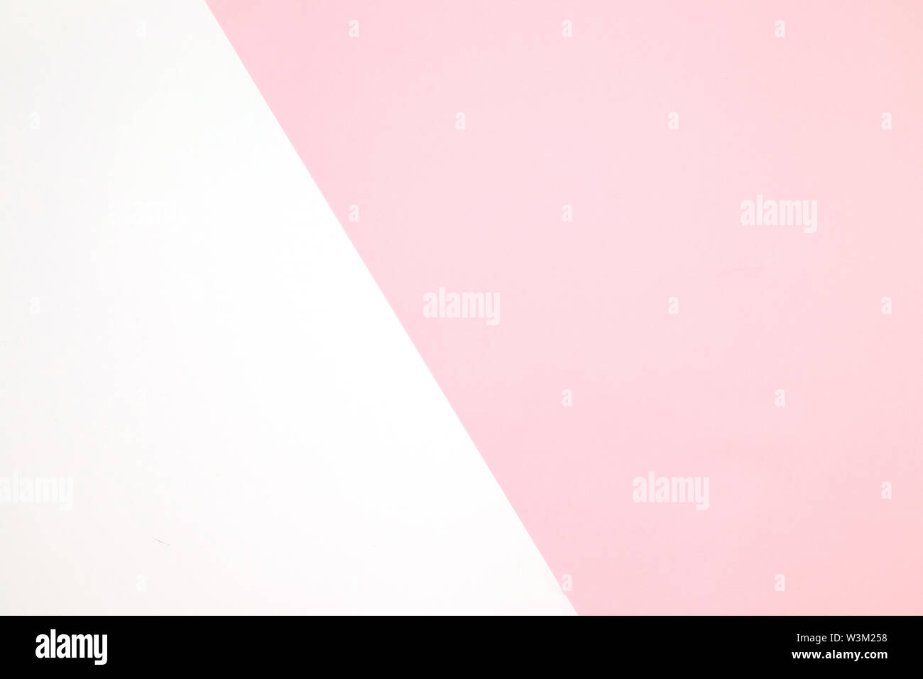 Pink and white texture in a fashionable pastel color with a top view ...