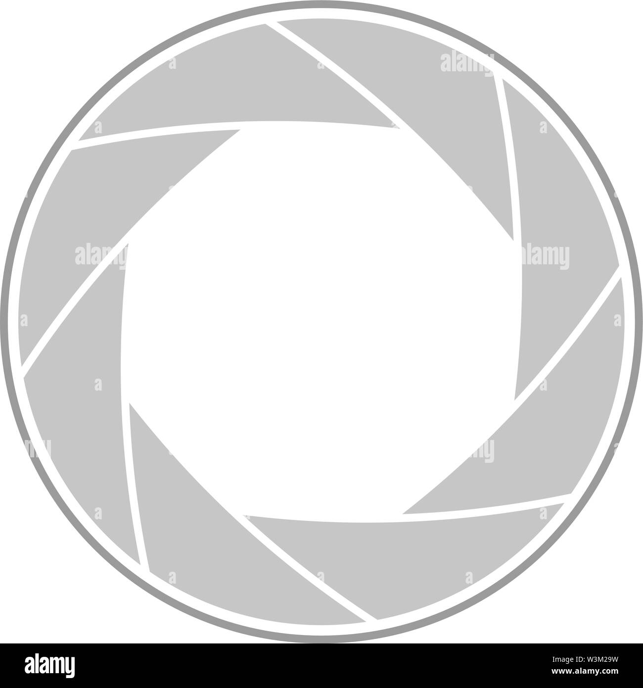 Vector Illustration of a Lens aperture Stock Vector Image & Art - Alamy