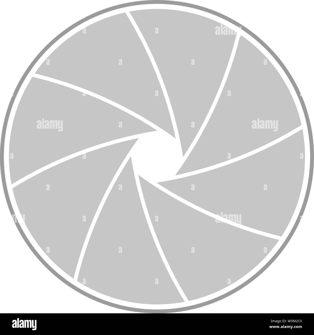 Vector Illustration of a Lens aperture Stock Vector Image & Art - Alamy