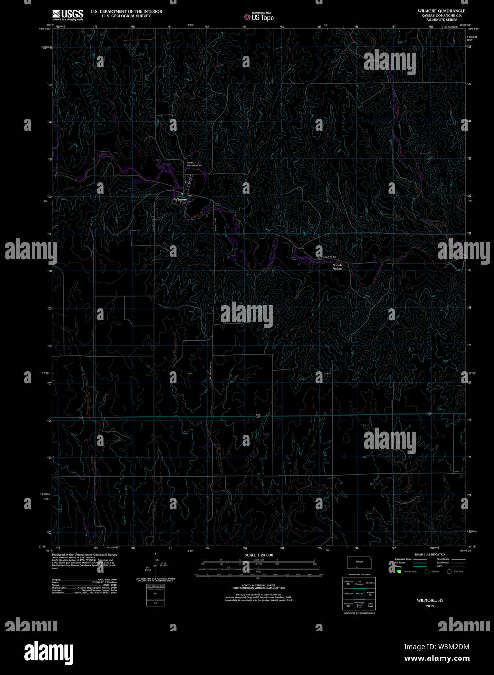 Map Of Wilmore High Resolution Stock Photography and Images - Alamy