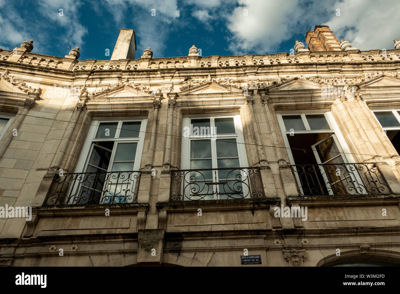 baroque house facade of old historical houses Stock Photo - Alamy