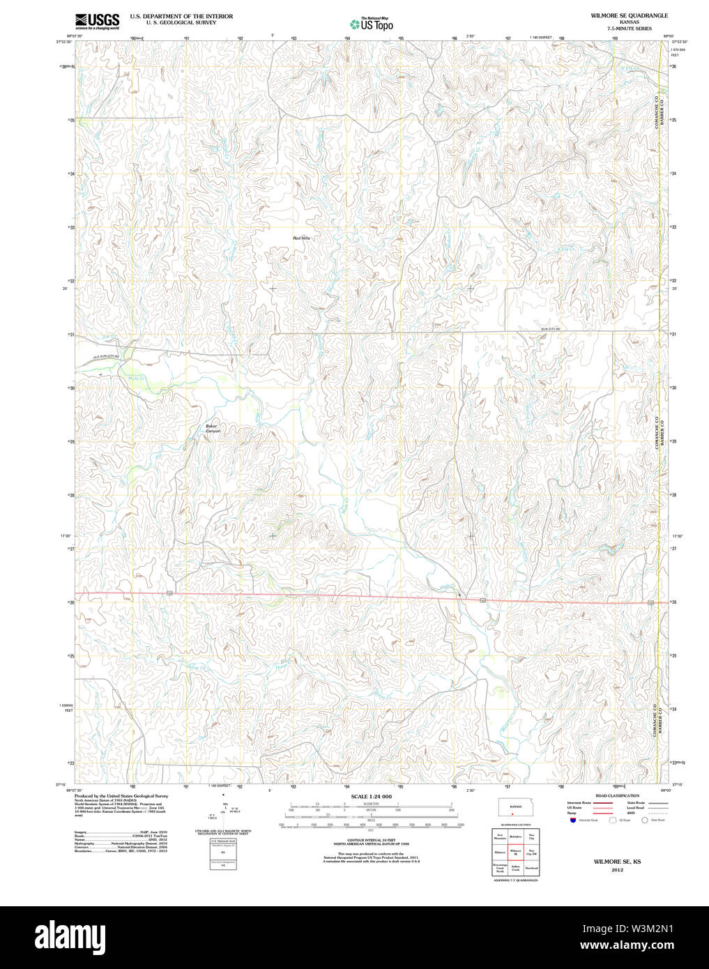 Map Of Wilmore High Resolution Stock Photography and Images - Alamy
