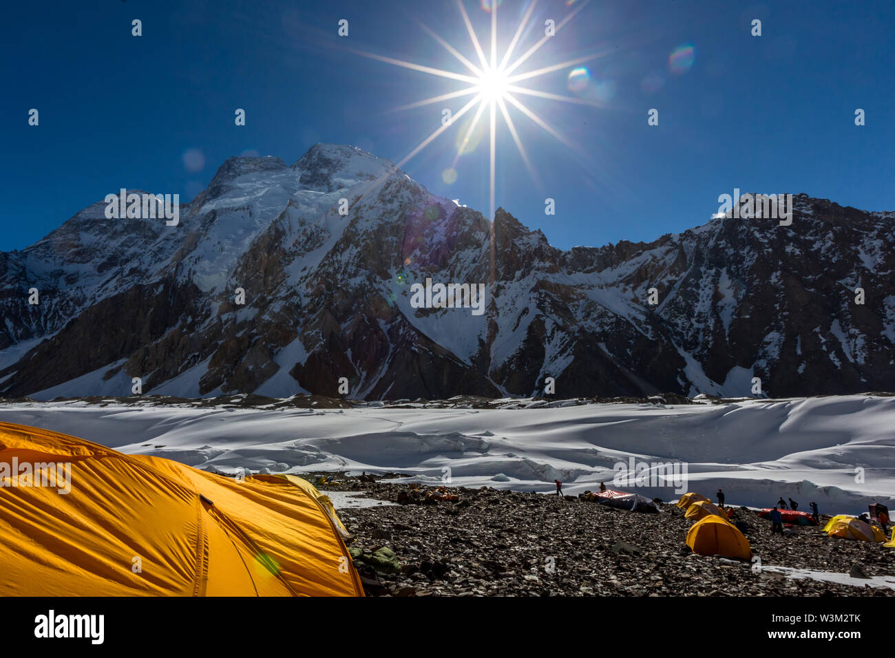K2 mountain peak, second highest mountain in the world, K2 trek ...
