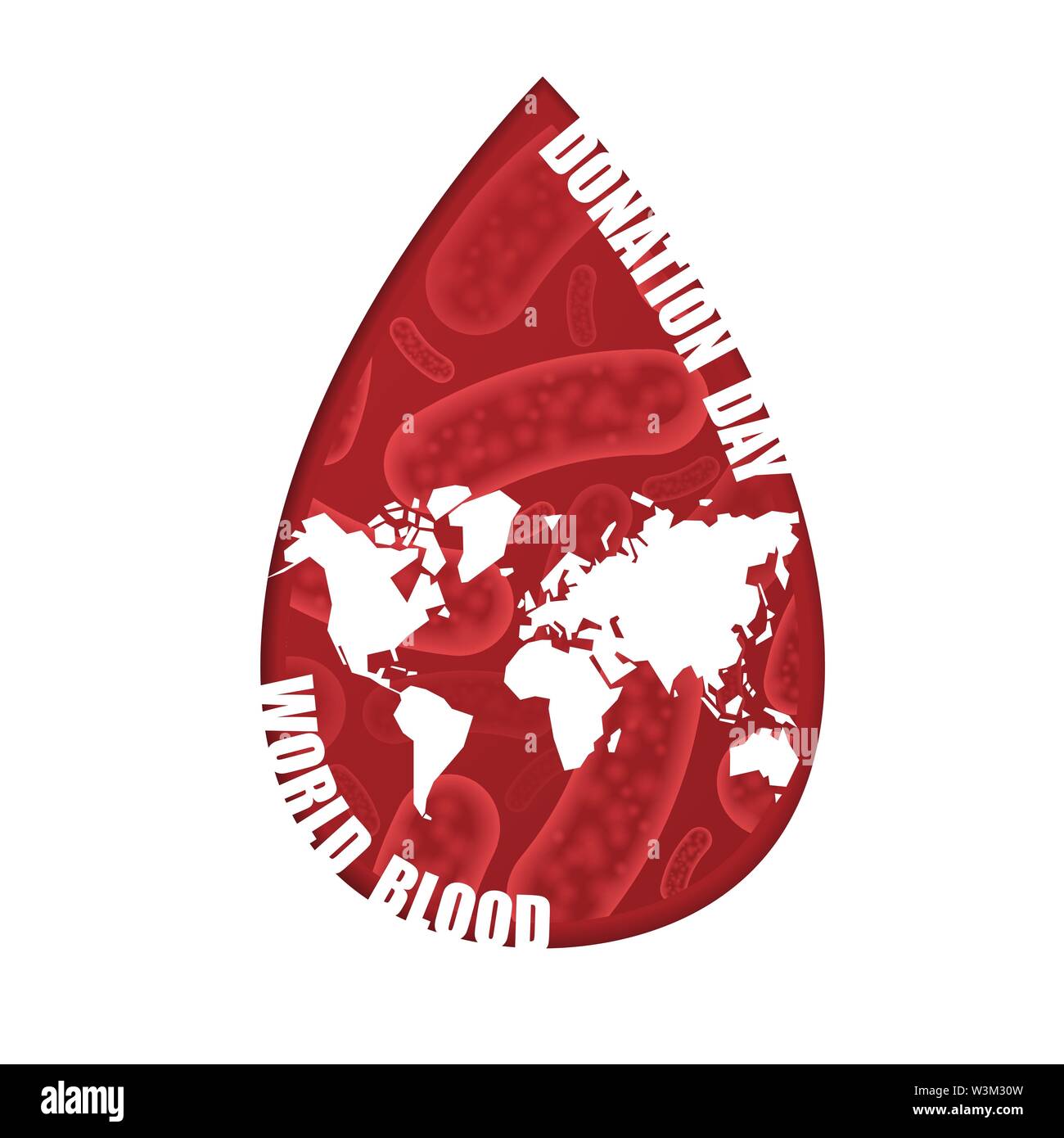 World map blood illustration hi-res stock photography and images - Alamy