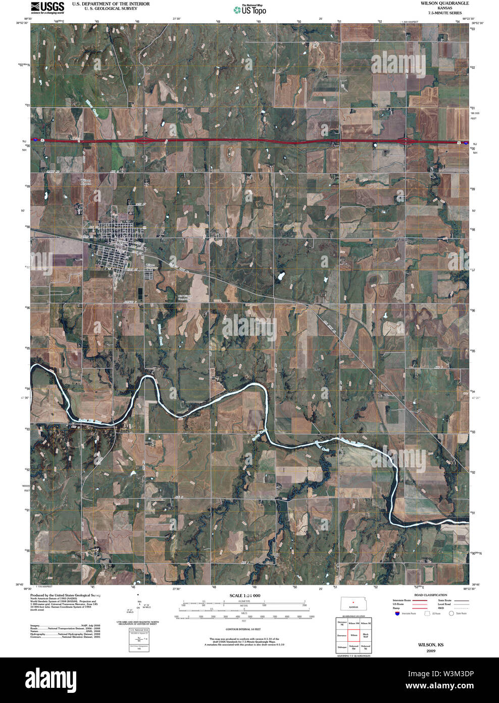 Map of wilson Cut Out Stock Images & Pictures - Alamy