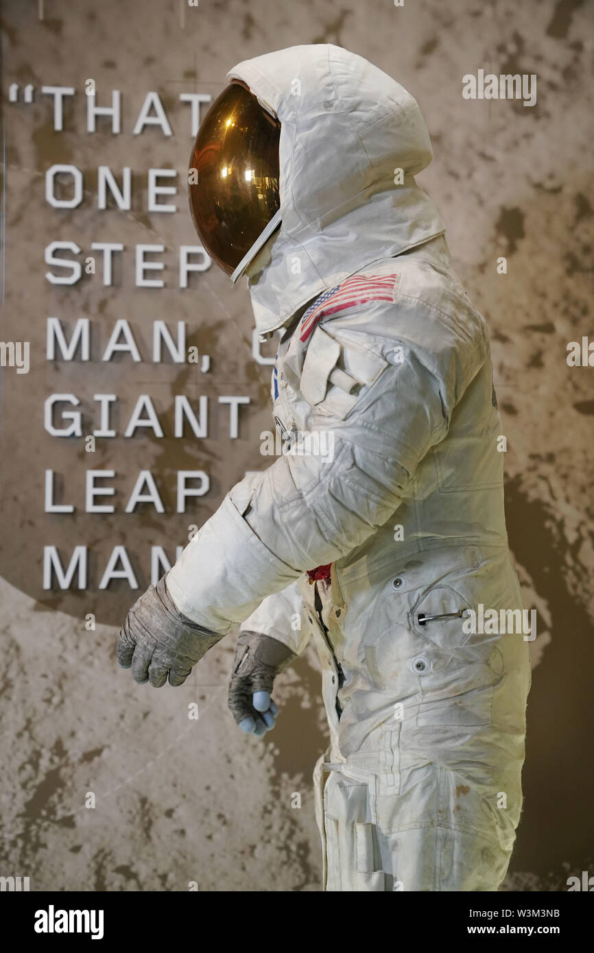 Washington, USA. 16th July, 2019. U.S. astronaut Neil Armstrong's ...