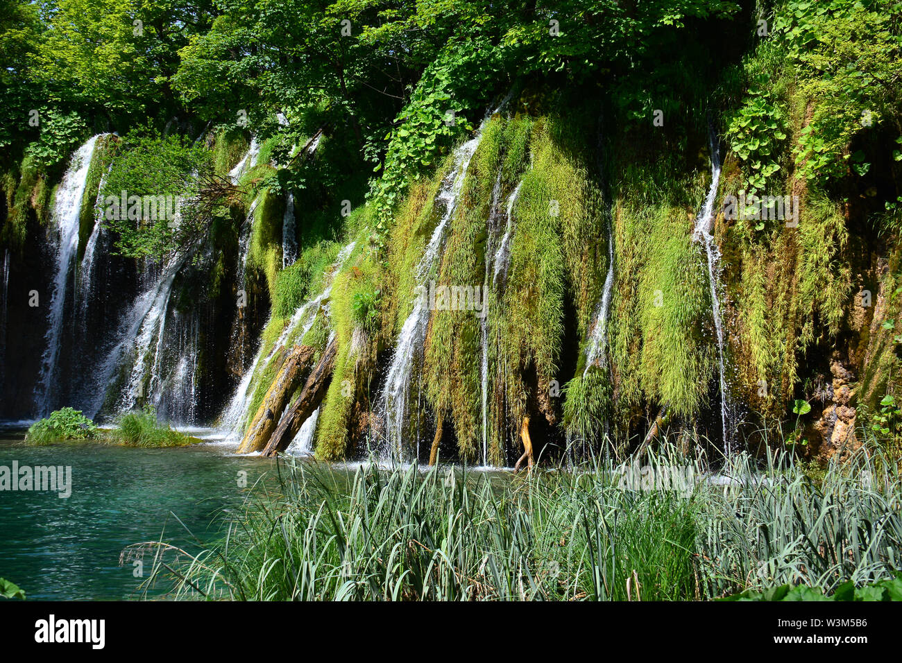 Waterfall, Plitvice Lakes National Park, Croatia, Europe, UNESCO World ...