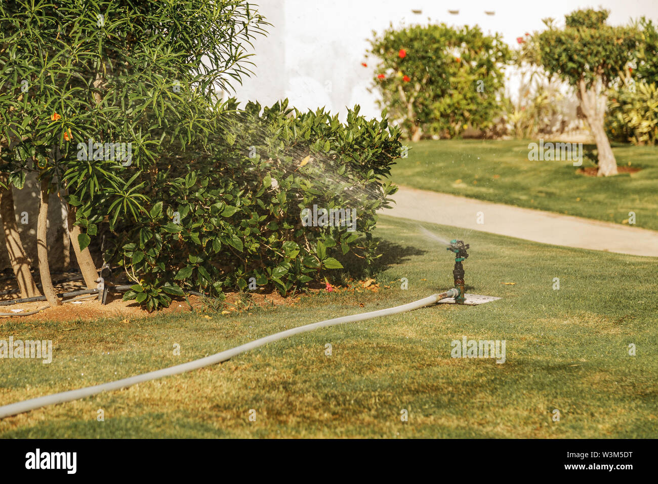 Automatic irrigation system hi-res stock photography and images - Alamy