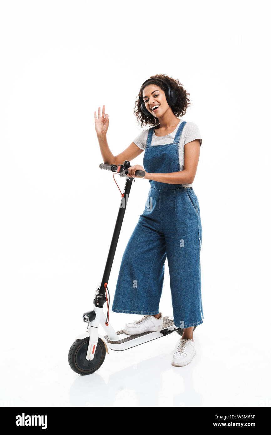 Portrait happy amazed african Cut Out Stock Images & Pictures - Alamy