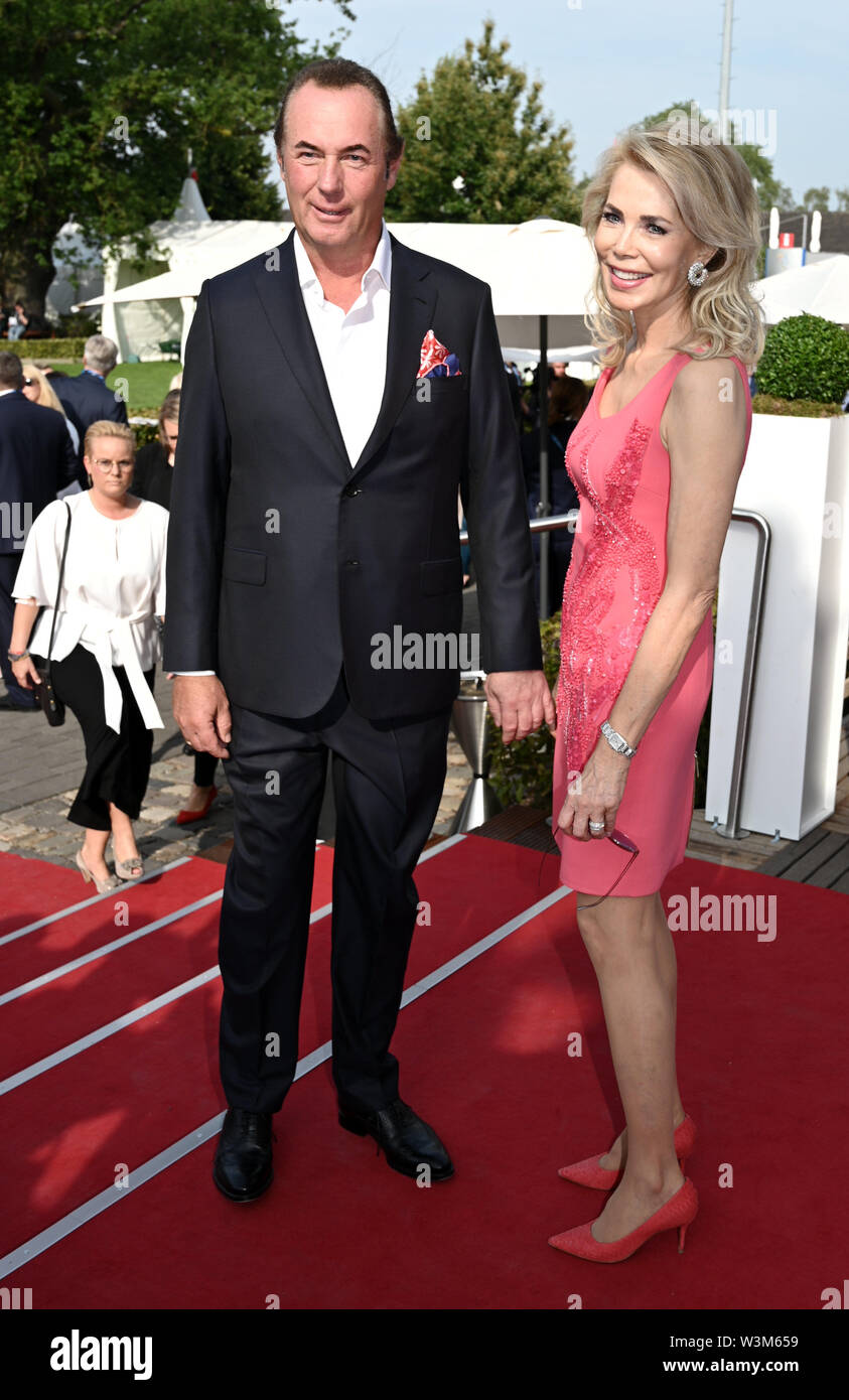 Cologne, Germany. 16th July, 2019. Gabriele Princess zu Leiningen and ...