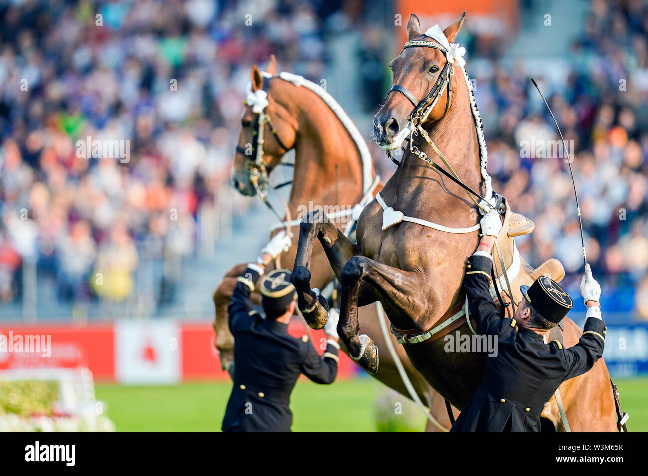 Aachen, Germany. 16th July, 2019. CHIO, equestrian sports, jumping ...