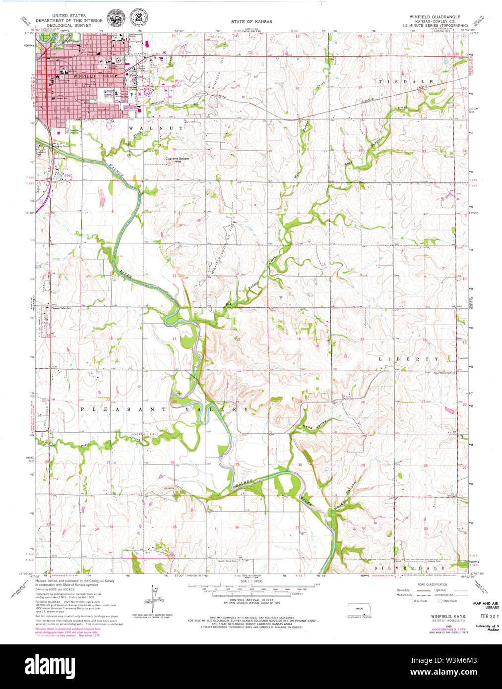 Map of winfield Cut Out Stock Images & Pictures - Alamy