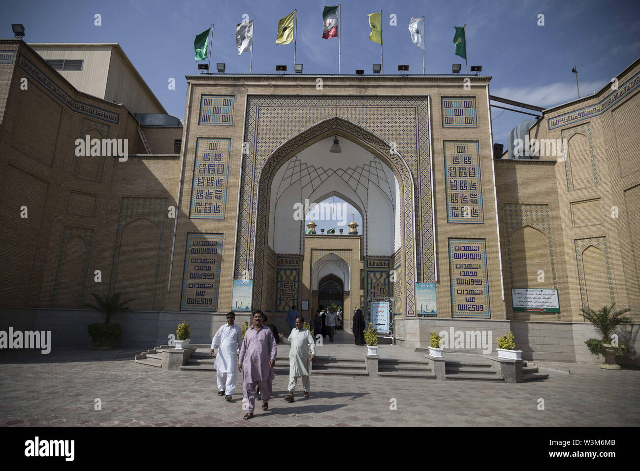 July 16, 2019 - Shahre-Ray, Tehran, Iran - Shia Muslims in the Shah ...
