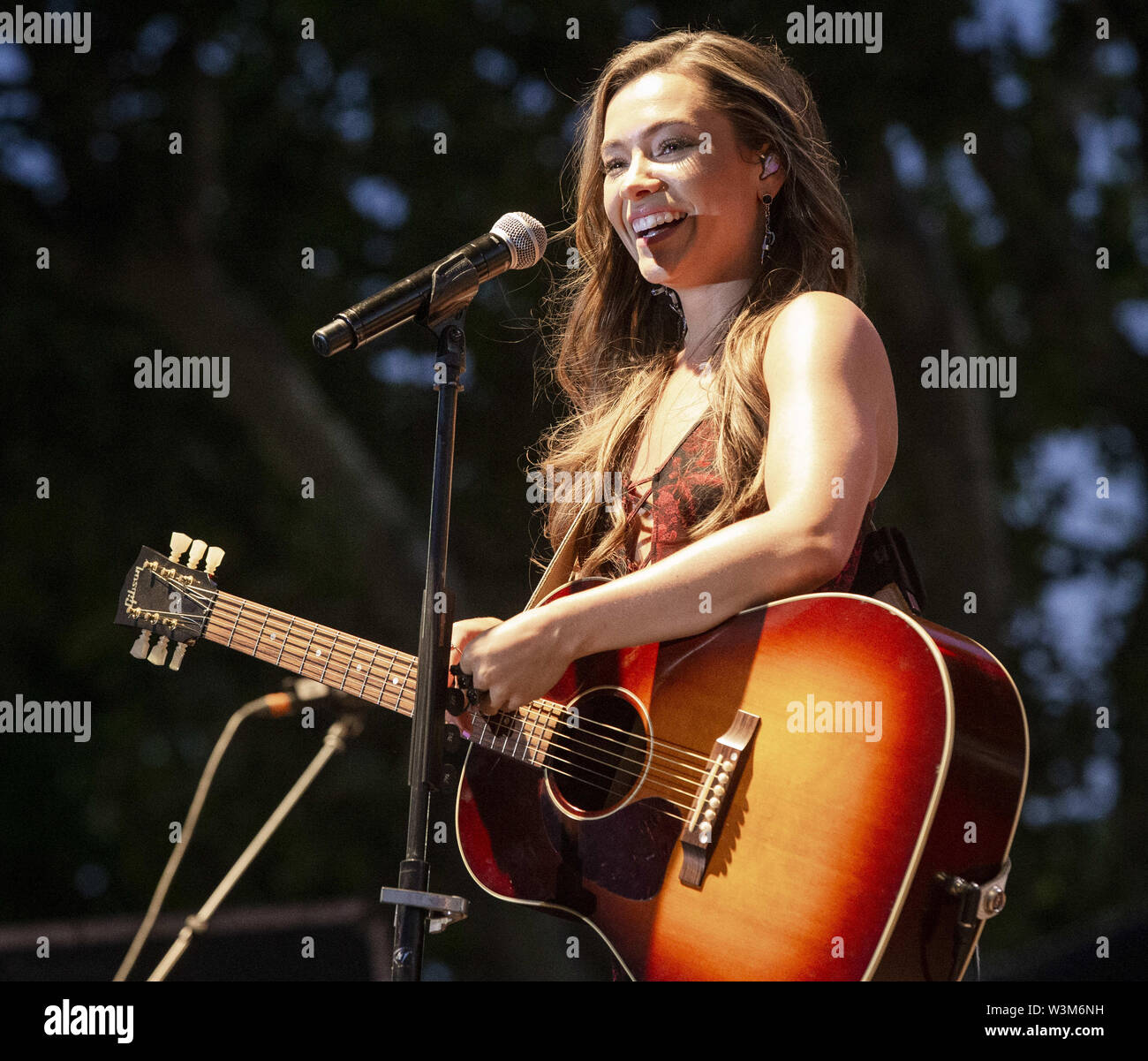 Turlock, California, U.S.A. 15th July, 2019. Taylor Dye of the group ...