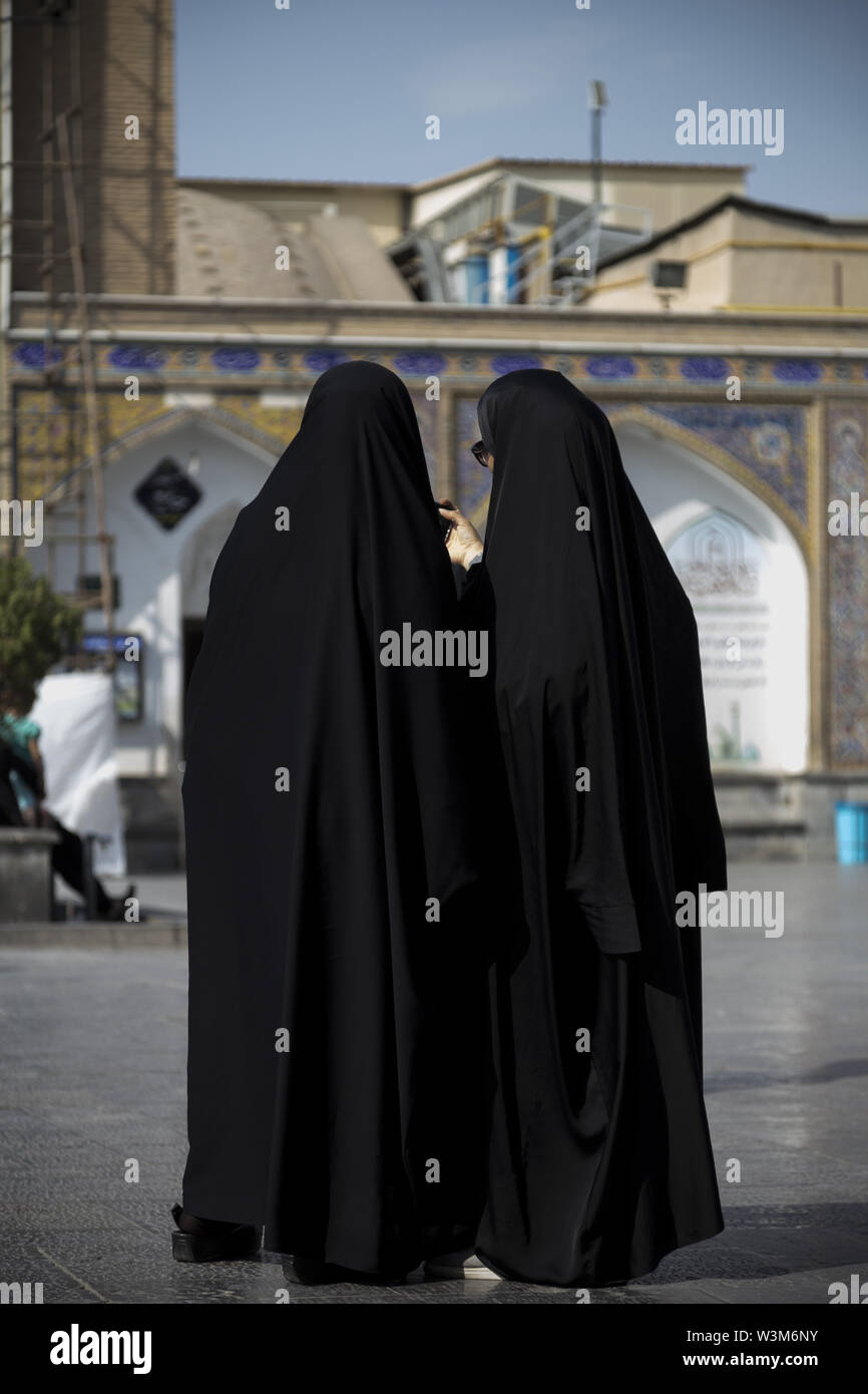 July 16, 2019 - Shahre-Ray, Tehran, Iran - Shia Muslims in the Shah ...