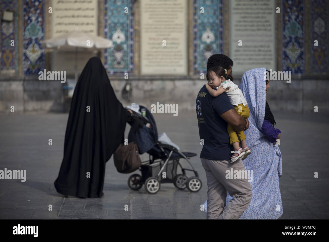 July 16, 2019 - Shahre-Ray, Tehran, Iran - Shia Muslims in the Shah ...