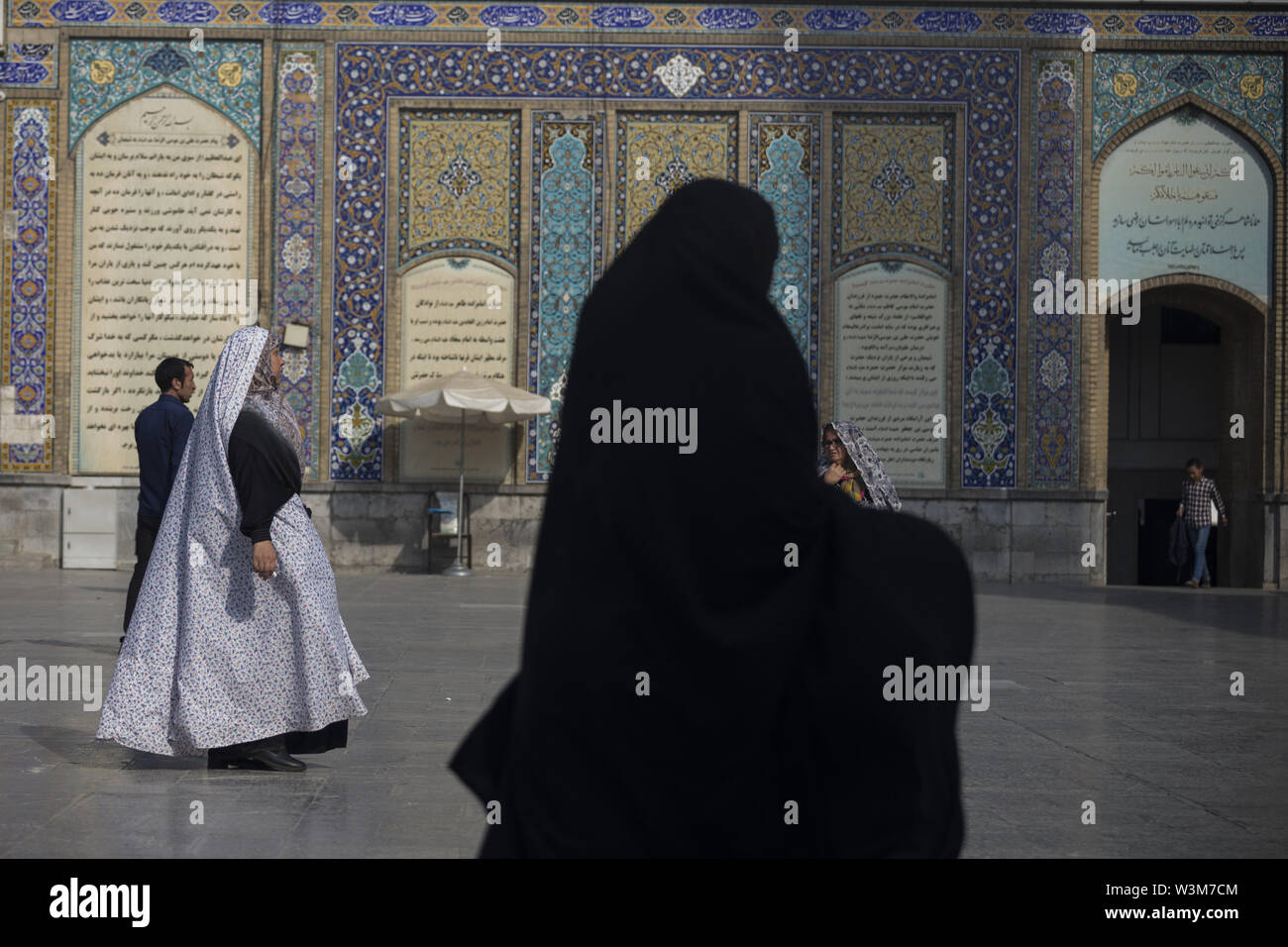 July 16, 2019 - Shahre-Ray, Tehran, Iran - Shia Muslims in the Shah ...