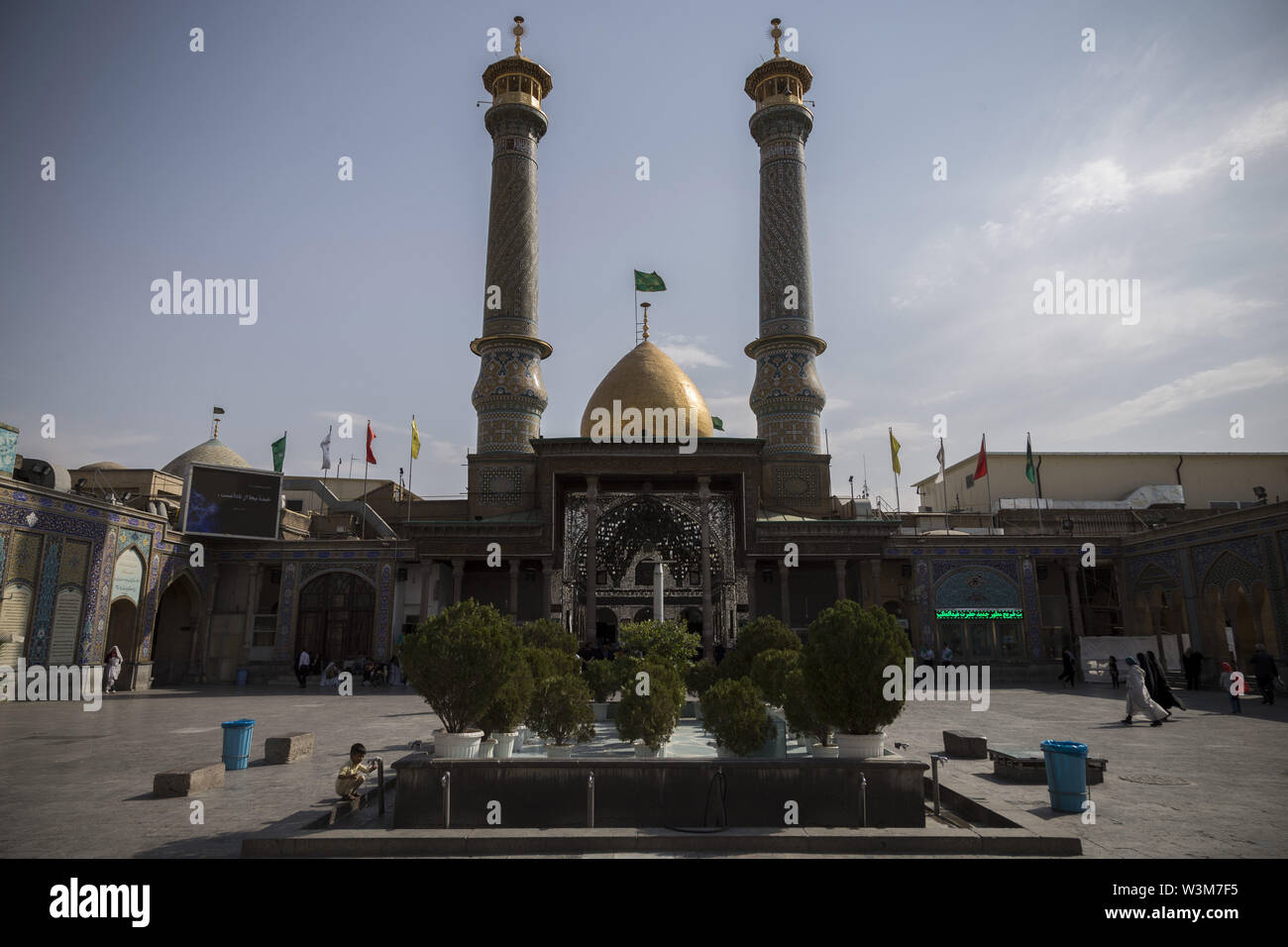 July 16, 2019 - Shahre-Ray, Tehran, Iran - Shia Muslims in the Shah ...
