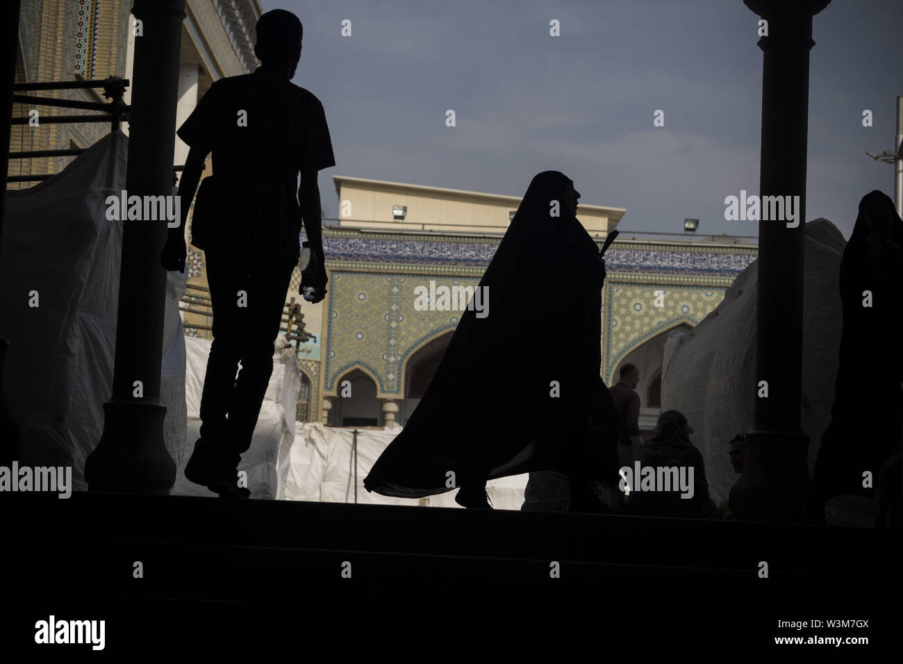 July 16, 2019 - Shahre-Ray, Tehran, Iran - Shia Muslims in the Shah ...