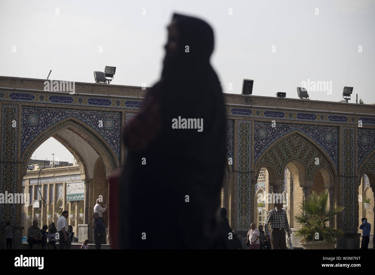 July 16, 2019 - Shahre-Ray, Tehran, Iran - Shia Muslims in the Shah ...