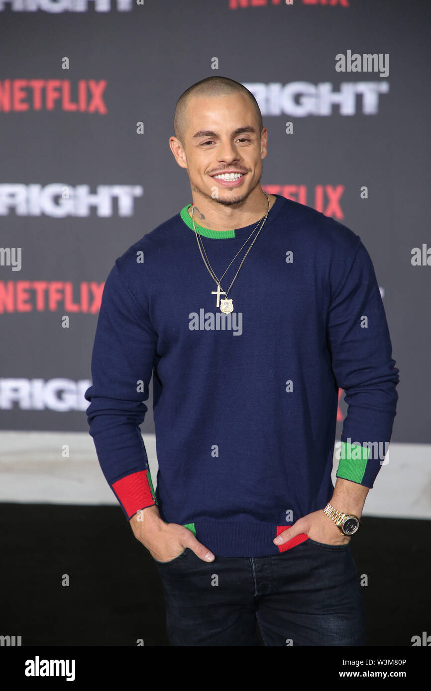 Los Angeles, CA, USA. Casper Smart at Netflix's "Bright" Los Angeles ...