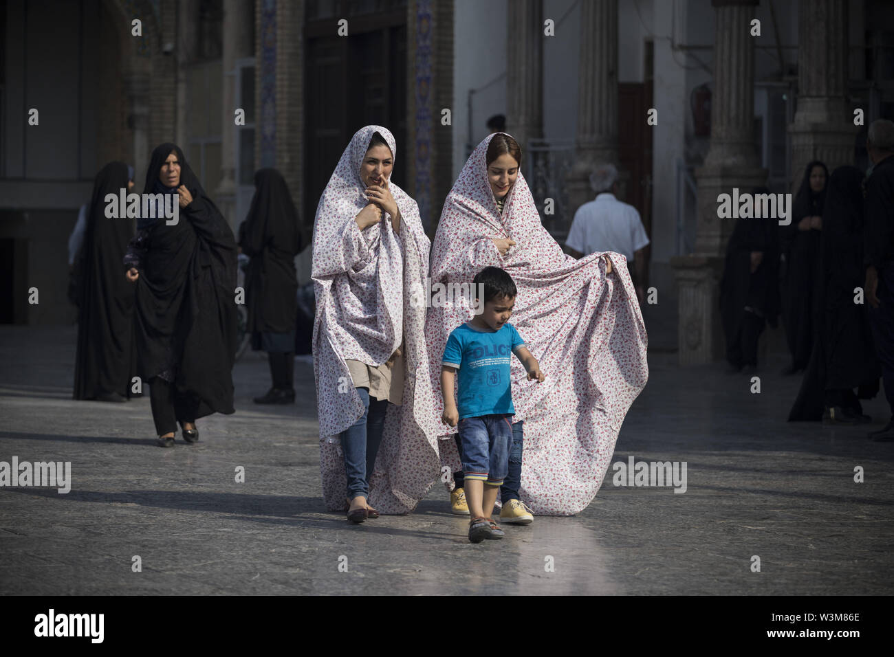 July 16, 2019 - Shahre-Ray, Tehran, Iran - Shia Muslims in the Shah ...