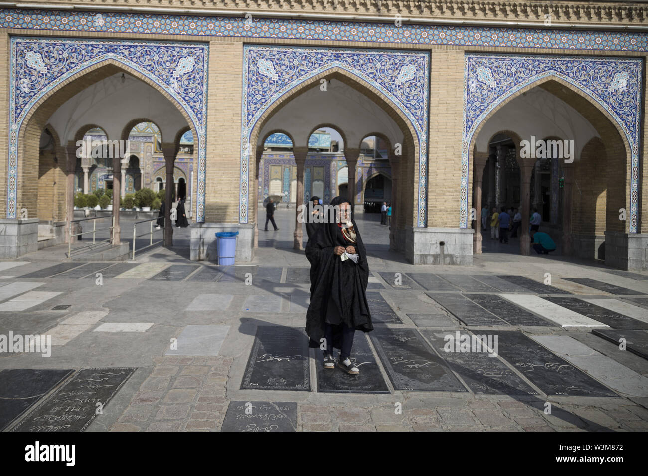 July 16, 2019 - Shahre-Ray, Tehran, Iran - Shia Muslims in the Shah ...