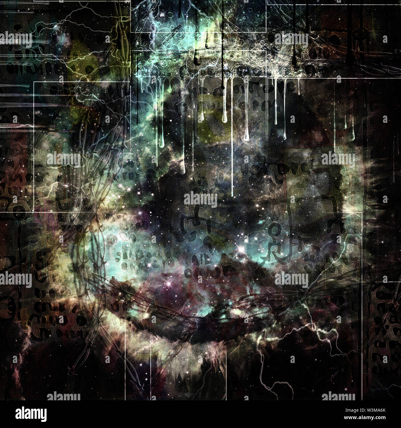 Dark ark. Portal of Spirits Stock Photo - Alamy