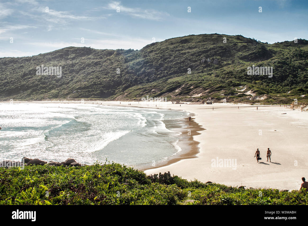 Galheta Beach. Florianópolis, Santa Catarina, Brazil Stock Photo - Alamy