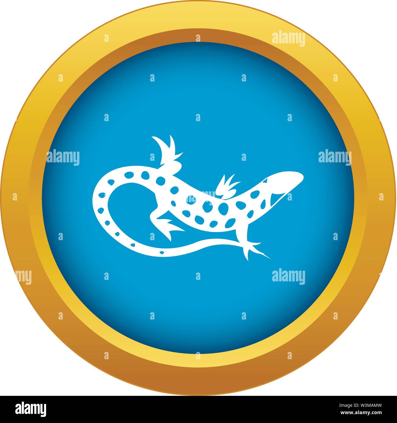 Blue reptilian wildlife Stock Vector Images - Alamy