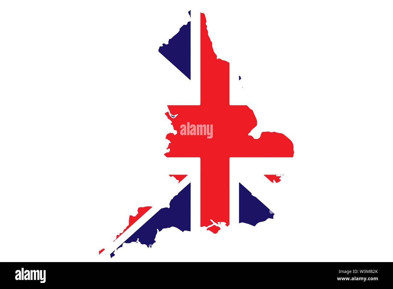 England Map National Flag Icon Vector illustration EPS10 Stock Vector ...