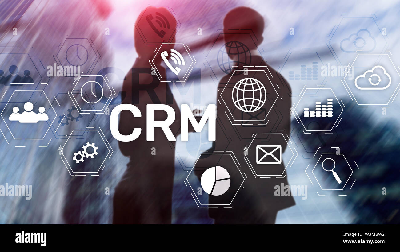 Business Customer CRM Management Analysis Service Concept. Relationship ...