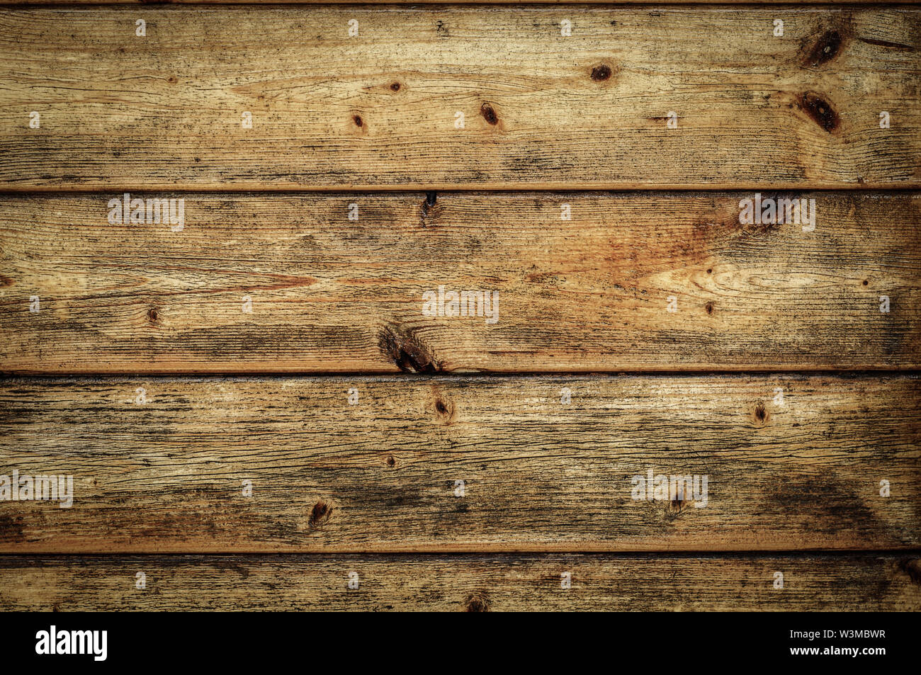 Wood old plank from a cabin Stock Photo - Alamy