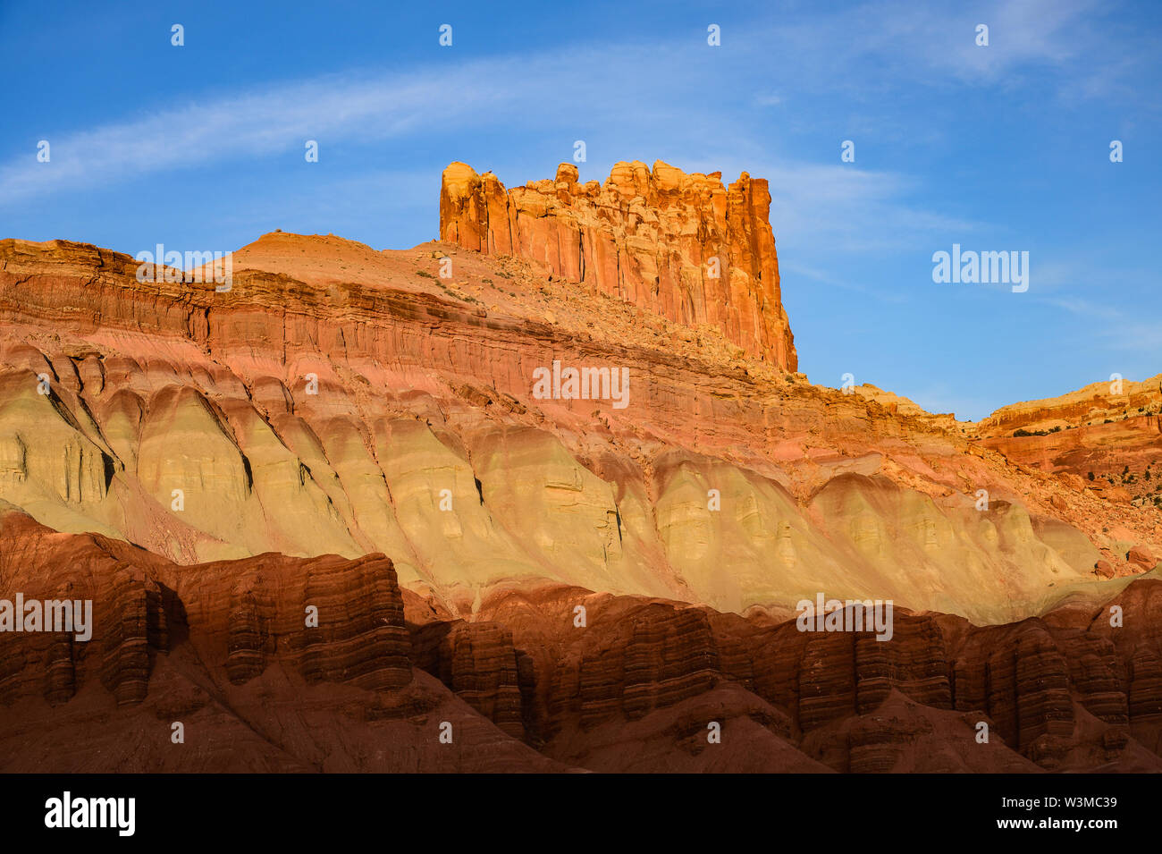 The castle capitol reef national park hi-res stock photography and ...
