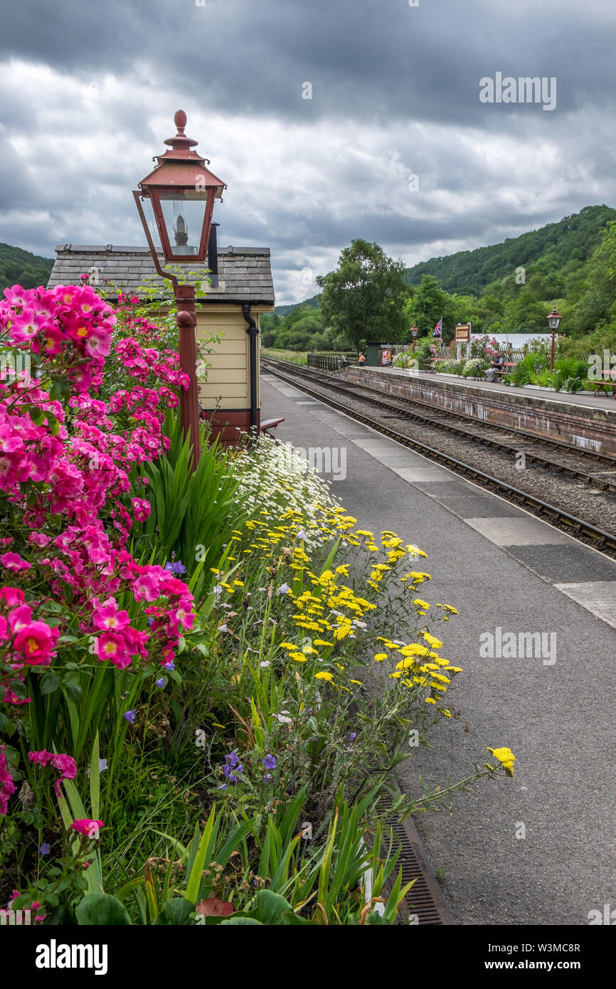 Levisham railway station, North Yorkshire, England, UK Stock Photo - Alamy