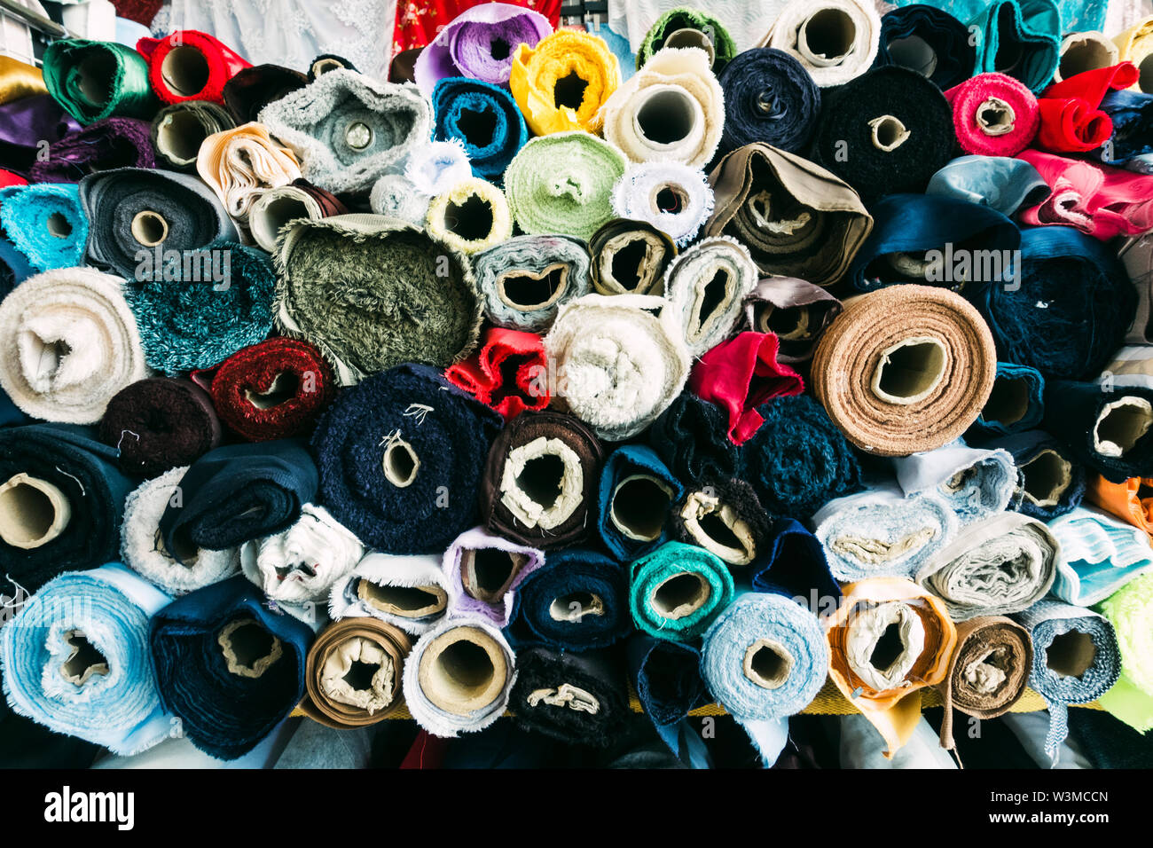 Rolled up fabric hi-res stock photography and images - Alamy