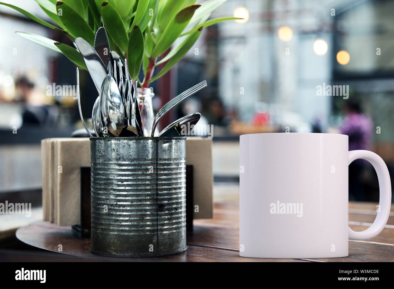 White Mug Mockup. Perfect for businesses selling mugs, just overlay ...