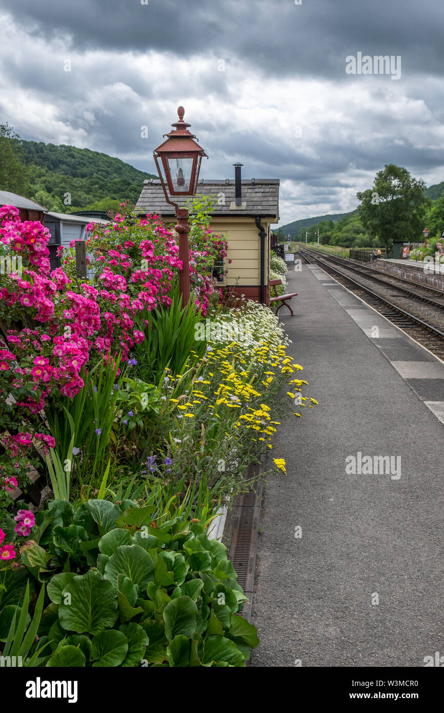 Levisham railway station, North Yorkshire, England, UK Stock Photo - Alamy