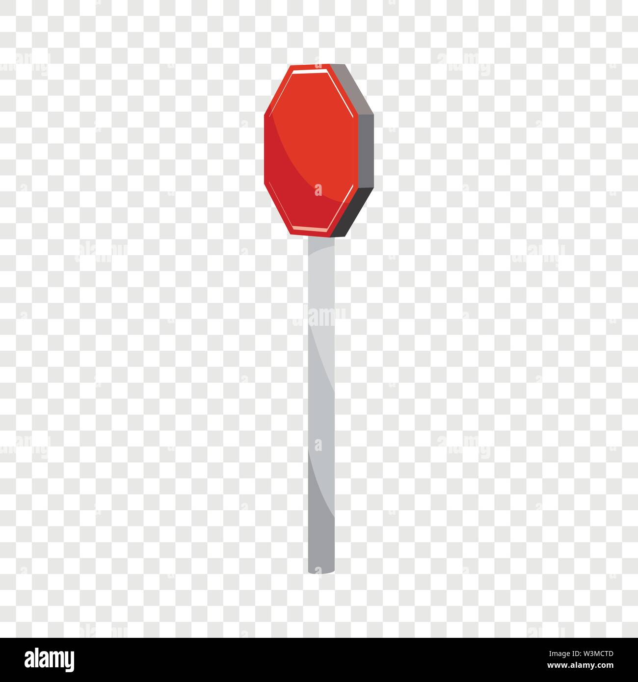 Road sign stop icon, cartoon style Stock Vector Image & Art - Alamy