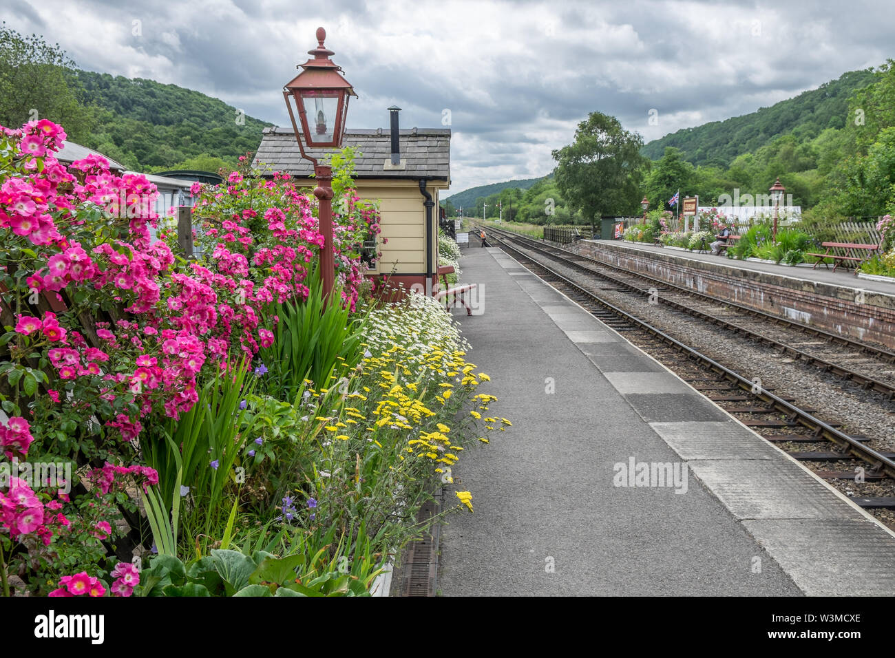 Levisham railway station, North Yorkshire, England, UK Stock Photo - Alamy