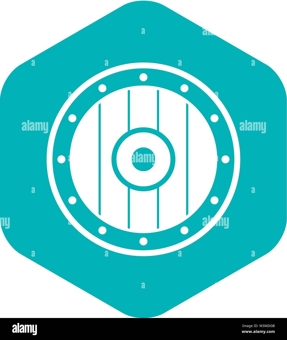 Round army shield icon, simple style Stock Vector Image & Art - Alamy