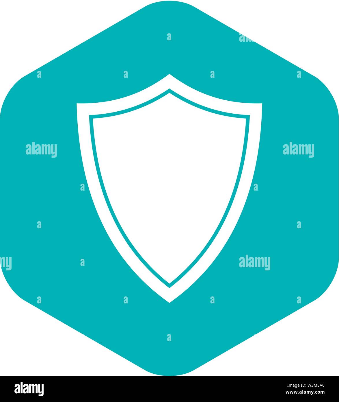 Shield for war icon, simple style Stock Vector Image & Art - Alamy