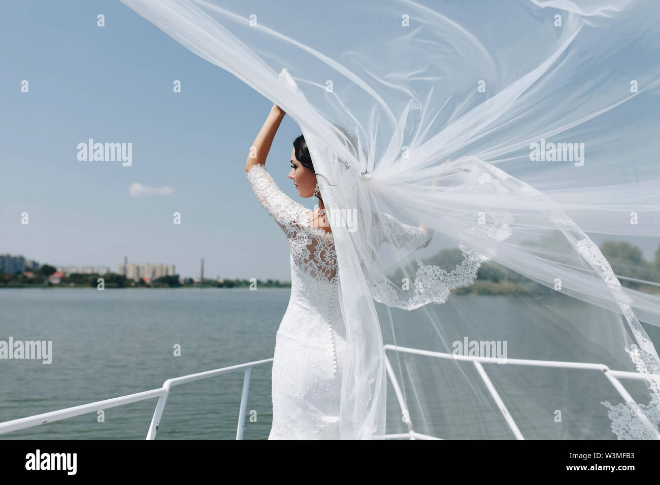 Raised veil hi-res stock photography and images - Alamy
