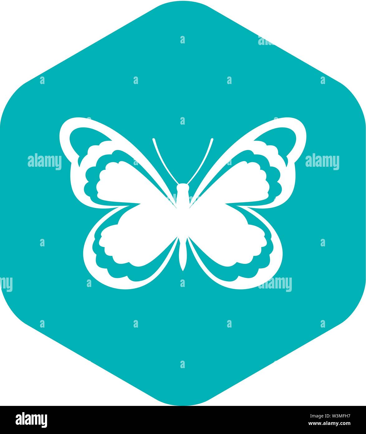 Small butterfly icon, simple style Stock Vector Image & Art - Alamy